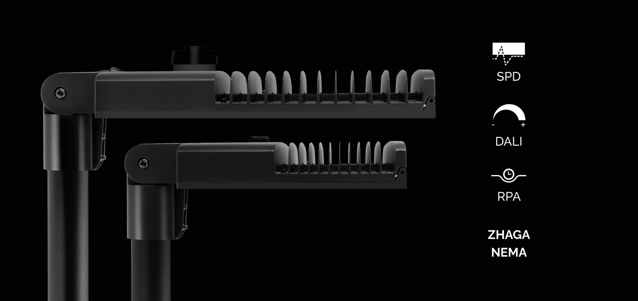 THEOS ｜ IoT-ready street lighting post-top luminaires | Cenit Lighting ...